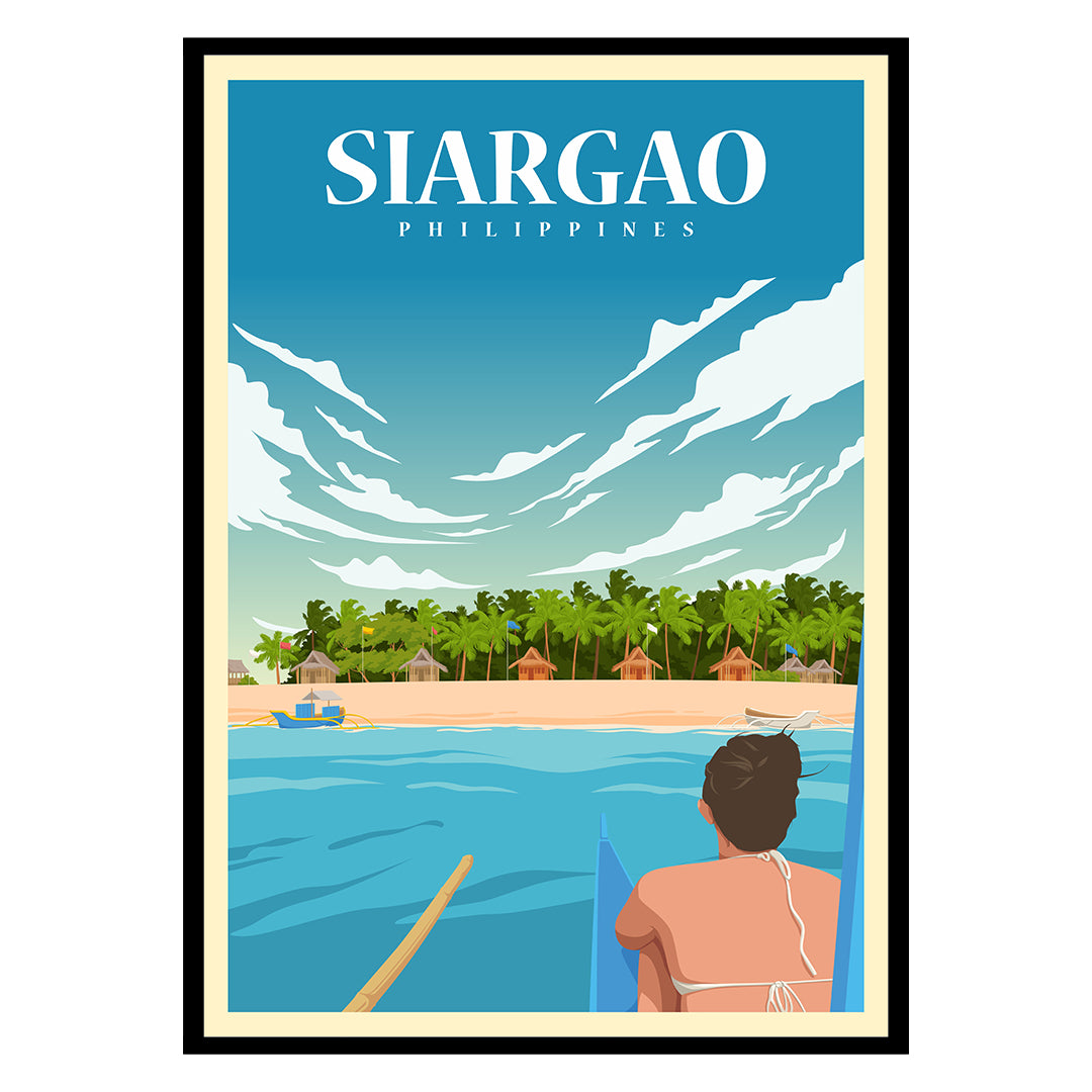 Siargao Philippines Poster | Places of Art